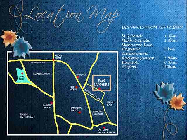 KMR Sapphire Bangalore Central, Benson Town Resale Price List, Brochure ...