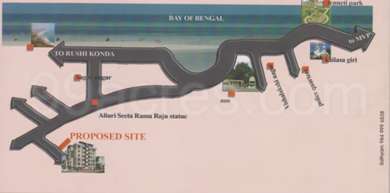 KMVizag Properties KMVizag Srinidhi Map - Madhurawada, Visakhapatnam ...