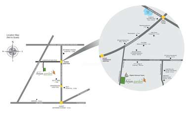 Kochar Homes Builders Kochar Arjun Garden Map - Porur, Chennai Location Map