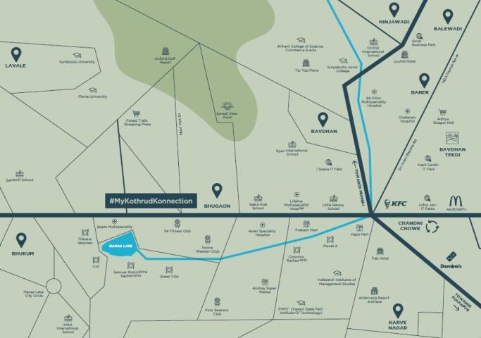 Kohinoor Woodshire Bhugaon, Bavdhan | Price List & Brochure, Floor Plan ...