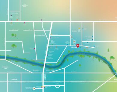 Mahalaxmi Group Pune Zen Elite Map - Kharadi, Pune Location Map