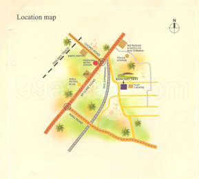 Koncept Group Koncept Nest Map - Banashankari, Bangalore Location Map