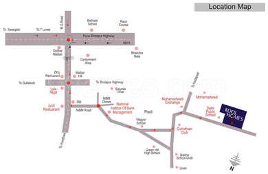 Kool Homes Builders Kool Homes Rising Landscapes Map - NIBM, Pune ...