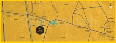 Koriya Infra Koriya Kishan Ambrosia Map - Sevasi, Vadodara Location Map