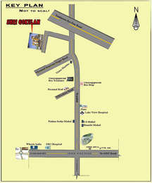 KVR Builders KVR Shri Gokulam Map - Kolathur, Chennai North Location Map