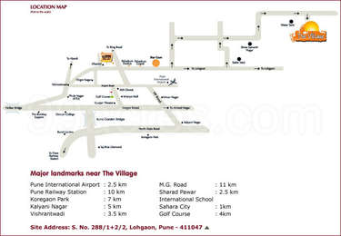 Kothari Tingre Developers Kothari The Village Map - Kutwal Colony ...