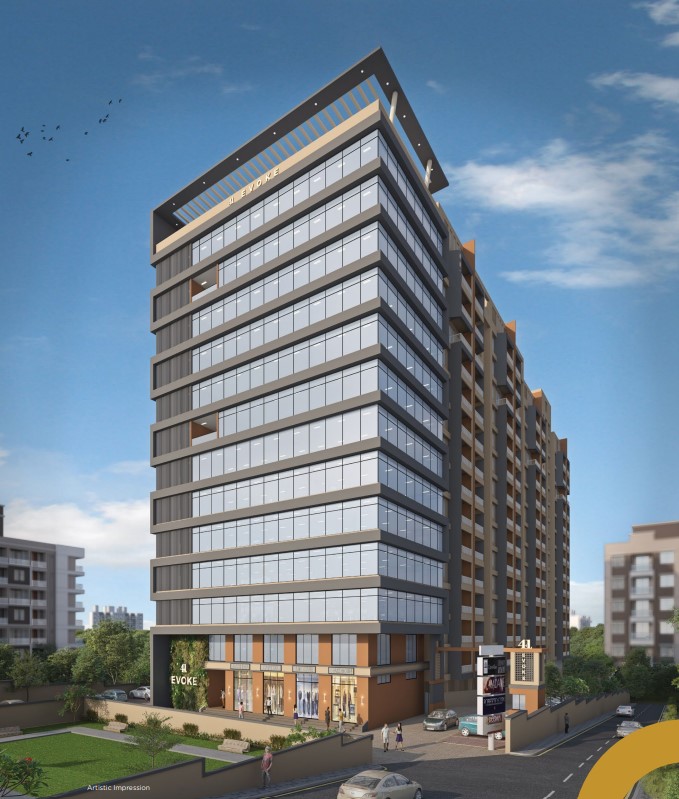 Krisala 41 Evoke Ravet, Pune - Invest in Office spaces & Shops