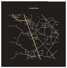 Krisala Developers Krisala 41 Evoke Map - Ravet, Pune Location Map
