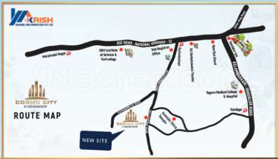 Shri Krish Housing and Properties Cosmo City by Krish Housing Map ...