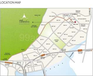 Krish Developers Krishh Celestia Map - Sector 34C Kharghar, Navi Mumbai ...