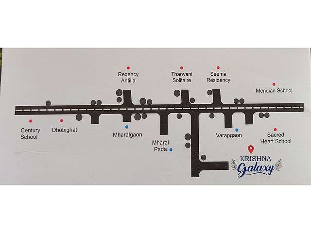 Krishna Galaxy Kalyan West, Thane | Price List & Brochure, Floor Plan ...