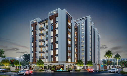 3 BHK Apartment / Flat for sale in Krishna Planet Chhani Vadodara - 925 ...