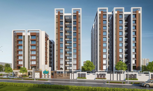 3 BHK Apartment / Flat for sale in Krishna Planet Chhani Vadodara - 925 ...