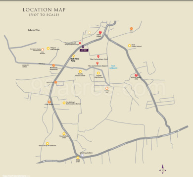 Krishna Vision Krishna Aviro Map - Mohamadwadi, Pune Location Map