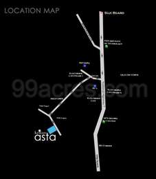 Kritan Urbane Living Kritan Asta Map - Bommasandra, Bangalore Location Map