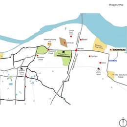 Kuber Aashiyana Rukmini Palace Map - Sabour, Bhagalpur Location Map