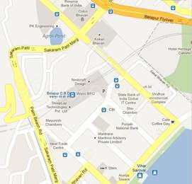 Kukreja Construction Builders Kukreja Balaji Bhavan Map - Belapur, Navi ...