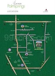 Kumar Properties Kumar Palmsprings Map - Undri, Pune Location Map