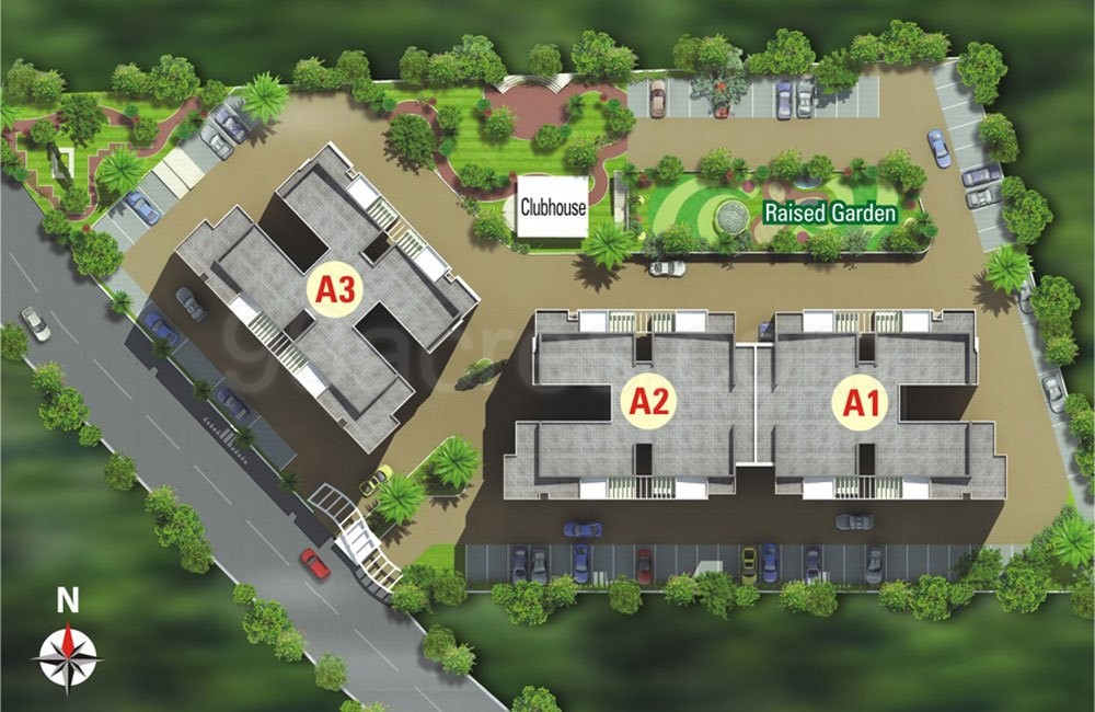 Kumar and Potnis Associates Kumar Purab Floor Plan - Kumar Purab ...