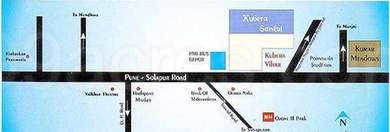 Kumar Urban Development Ltd Builders Kumar Kubera Sankul Map - Malwadi ...