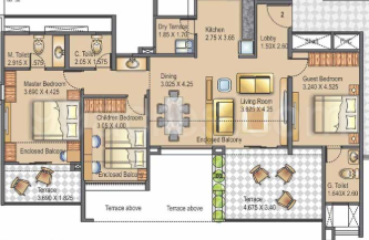 2 BHK Apartment / Flat for sale in Kunal Iconia St Tukaram Nagar Pune ...