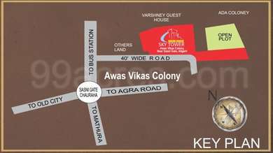 Kushagr Infra Developers and Nagar Nigam Aligarh Sky Tower Map - Sasni ...