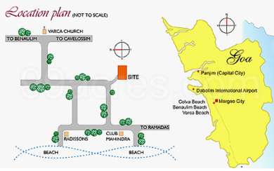 L and L Builders L And L Costas Vista Verde Map - Varca, South Goa ...