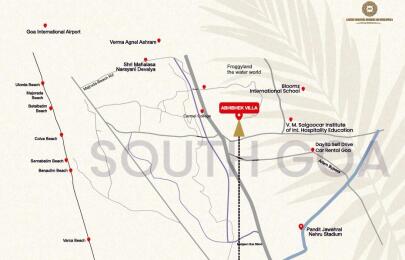 Lakshmi Narayana Builders and Developers Abhishek Villas Map - Manora ...