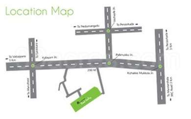 Lalith and Associates Lalith Rock Valley Map - Mukkola, Trivandrum ...