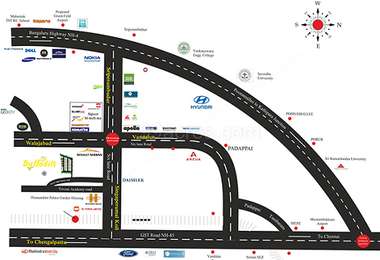 Land Royals Builders Land Royals Daffodils Map - Oragadam, Chennai ...
