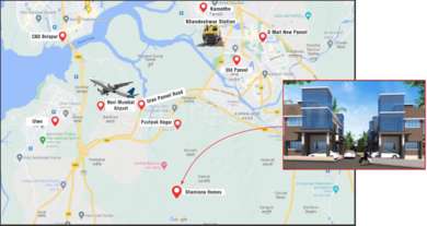 Landmaark Realities Landmaark Shamiana Homes Map - Pushpak Nagar, Navi ...