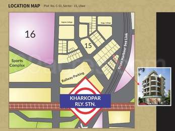 Landmark Developers Ulwe Krishna Landmark Map - Ulwe, Navi Mumbai ...