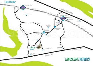 Landscape Realty Builders Landscape Heights Map - Ambernath, Mumbai ...