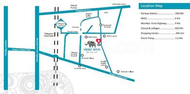 Landson Developer Landson Silver Arch Map - Talegaon Dabhade, Pune ...
