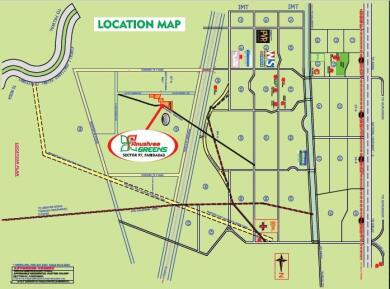Landspect Builders and Developers Llp Landspect Anushree Greens Map ...