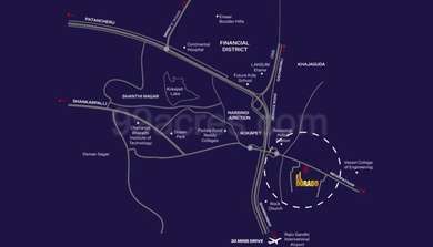 Lansum Enpoint Developers Lansum El Dorado Map - Narsingi, Hyderabad ...