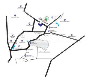 Laxmi Group Pune Laxmi Emerald Map - Lohegaon, Pune Location Map