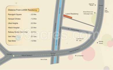 Laxmi Infra Venture Laxmi Residency 2 Map - Hanspal, Bhubaneswar ...