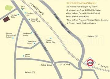 Laxmi Kedar Developers Laxmi Kedar Shlok NX Map - Belavali, Mumbai ...