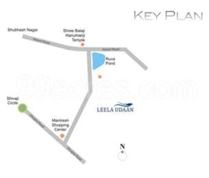 Leela Buildcon and Infrastructure Leela Udaan Map - Roowa, Bhavnagar ...