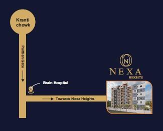 Leeladhar Construction Leeladhar Nexa Heights Map - Nutan Colony ...