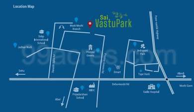 Legacy Buildcon Legacy Sai Vastu Park Map - Chikhali, Pune Location Map