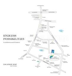 Lendee Projects Lendee Sentosa Map - Bellandur, Bangalore Location Map
