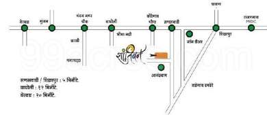 Leon Shelters and Neelgagan Group Leon Shelters Shantivan Map ...