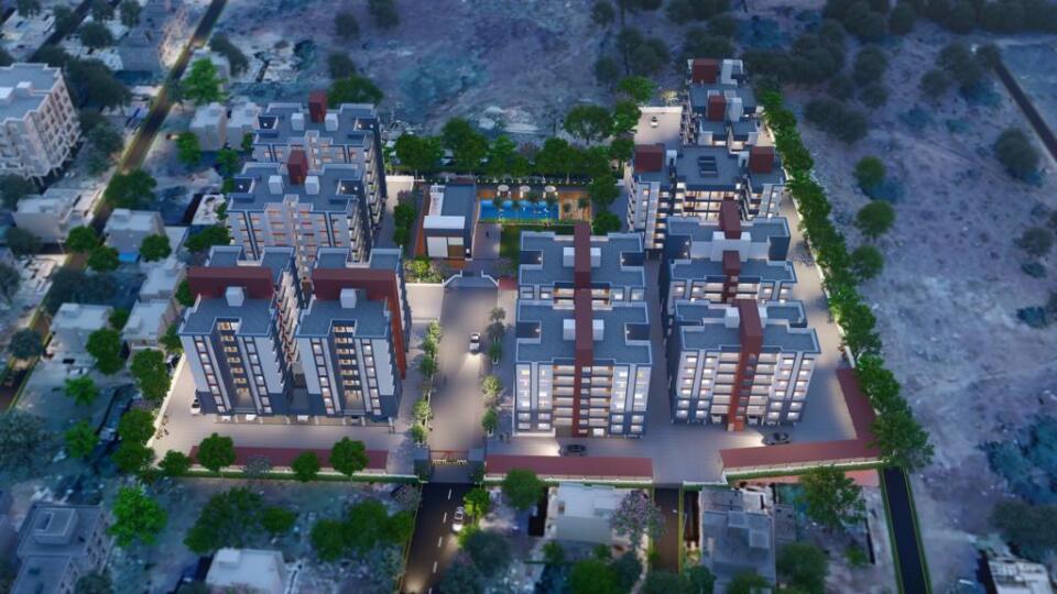 Leverage Green Parks Opal Koradi Road, Nagpur Resale Price List ...