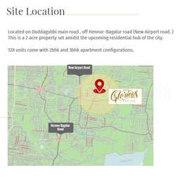 Lewis Infrastructure and Projects Lewis Glorious Map - Hennur Road ...