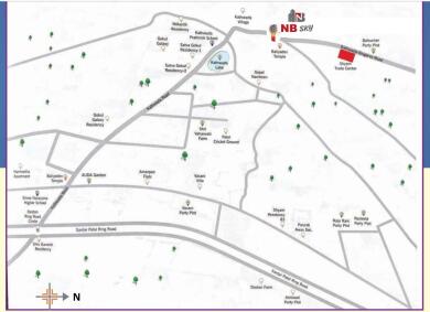 LG Corporation LG NB Sky Map - Kathwada, Ahmedabad East Location Map