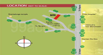 Linc Property Developers Linc Raghavan Green Valley Phase 3 Map - Aradi ...