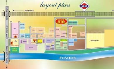 Lodha Elite Map - Dombivli East, Mumbai Location Map