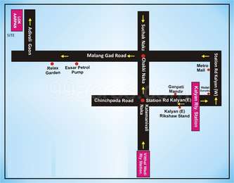 Lok Aarpan Dream Housing Asmita Park Map - Kalyan (East), Mumbai Beyond ...